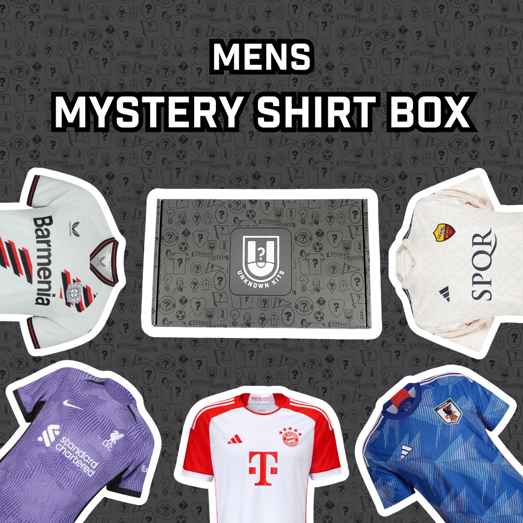 Men’s Mystery Football Shirt Box – Authentic Surprise Jersey – Unknown Kits